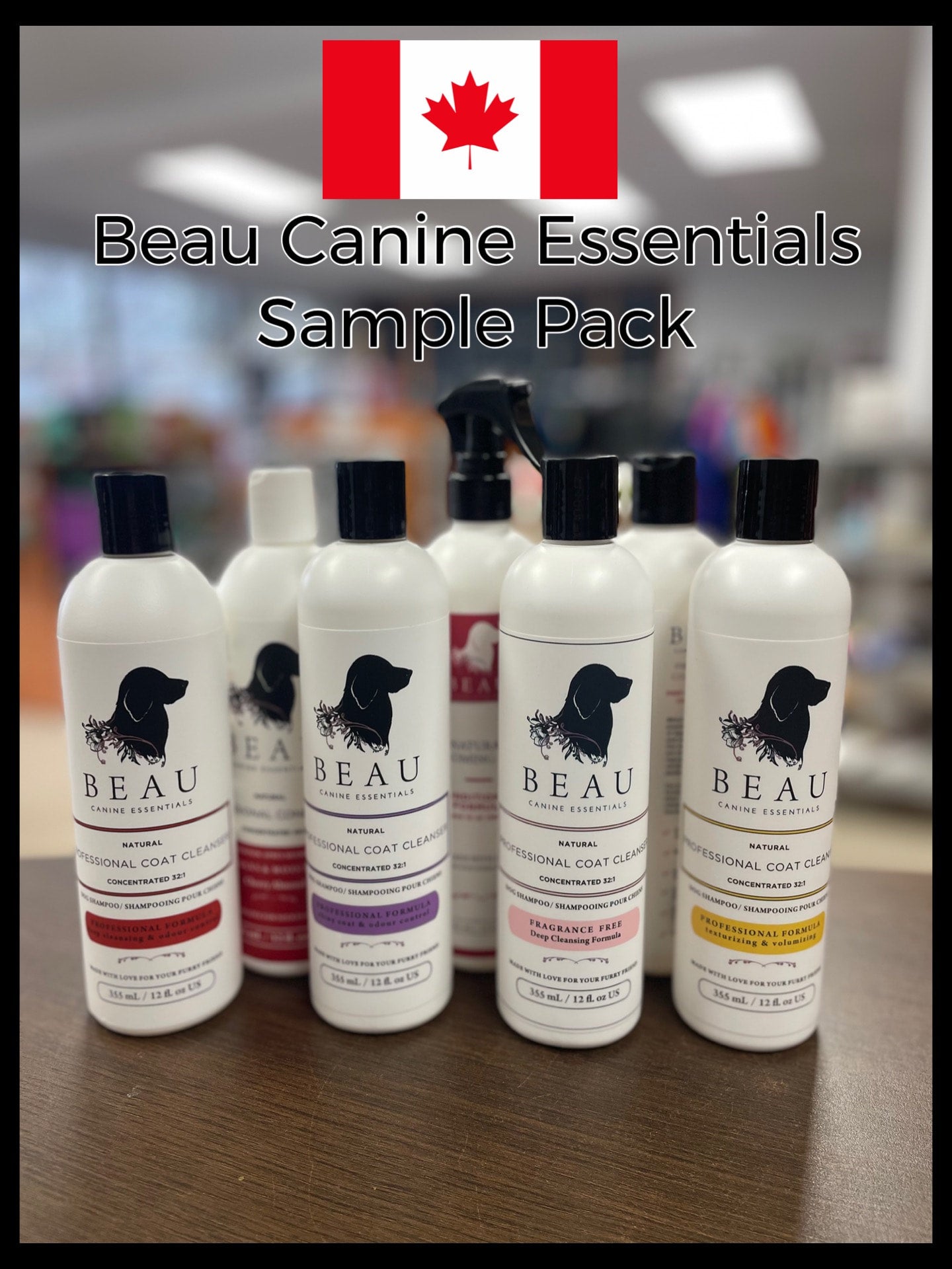 Beau Canine Essentials Canadian Dog Grooming Shampoo | Continental Pet ...